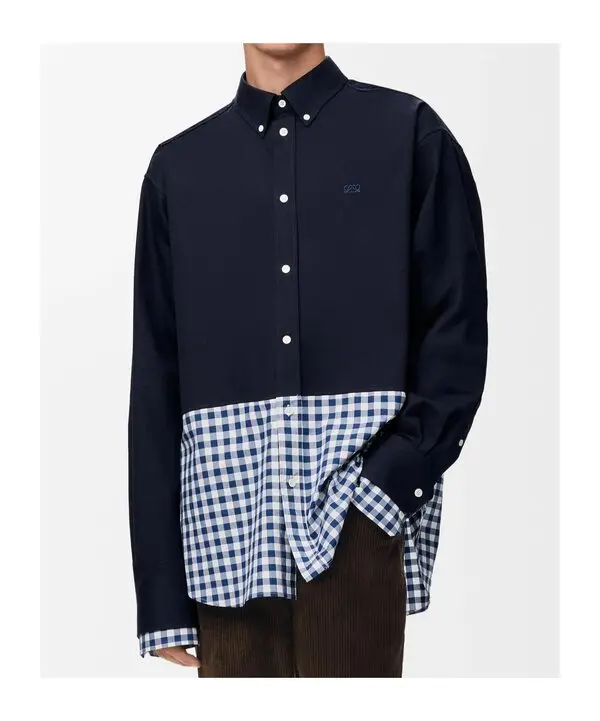 Loewe Shirt In Cotton Twill And Poplin