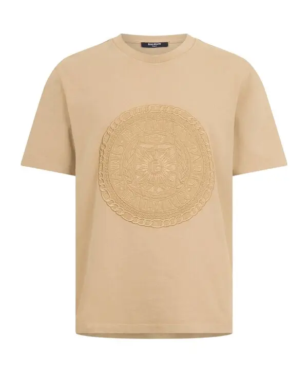 Balmain Crewneck Shortsleeve Tshirt