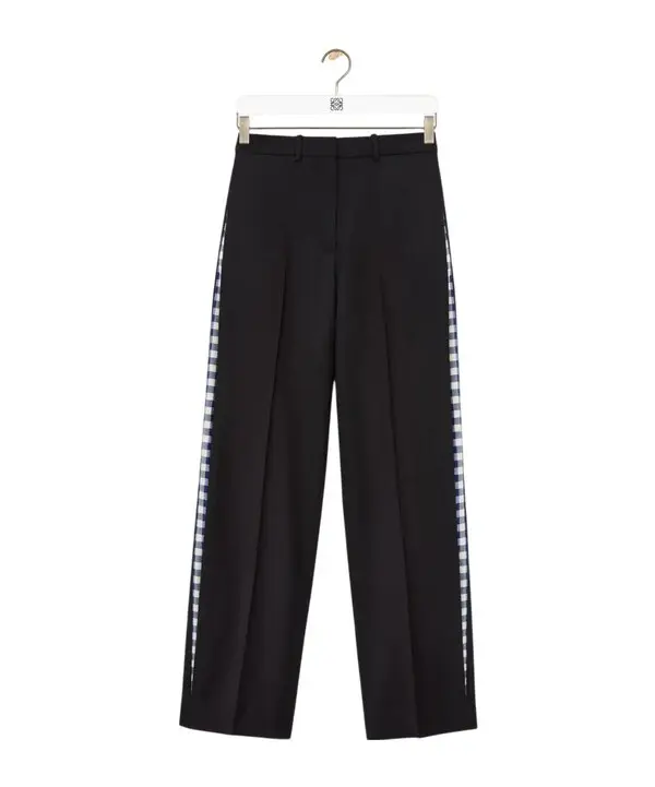 Loewe Trousers In Wool - Black