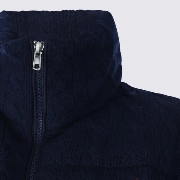 Polo Ralph Lauren Cable-knit Padded Coat