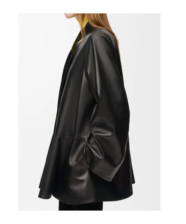 Loewe Short Coat In Nappa Lambskin