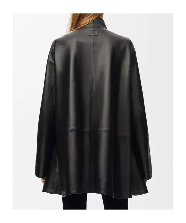 Loewe Short Coat In Nappa Lambskin