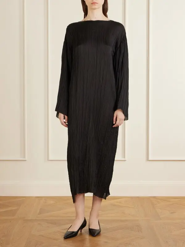 THE ROW Joma Long Sleeve Dress