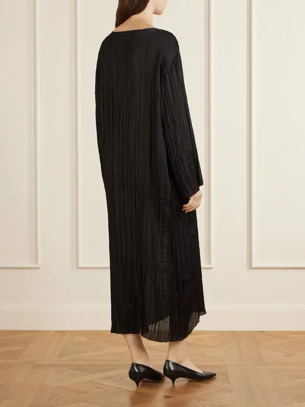 THE ROW Joma Long Sleeve Dress