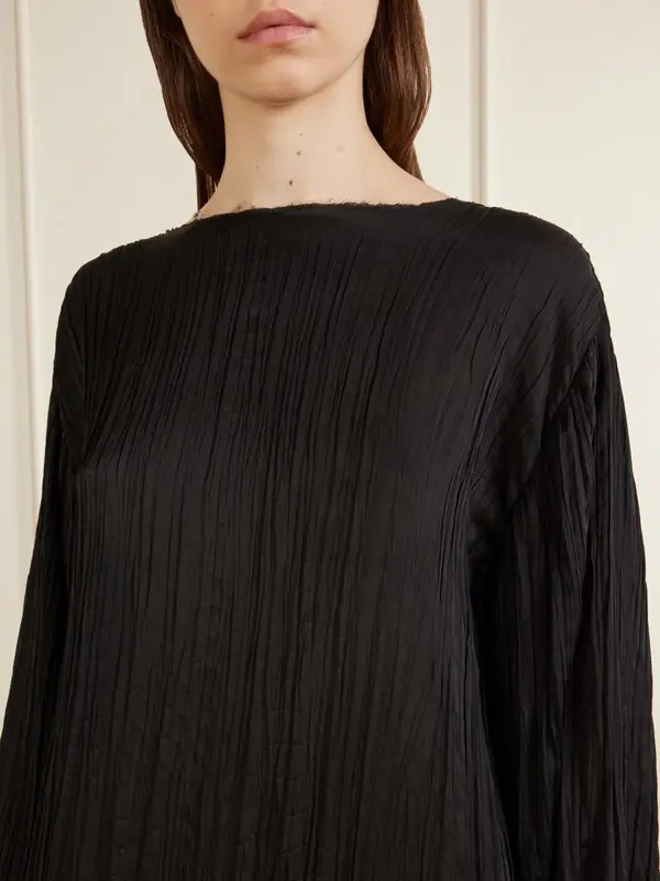 THE ROW Joma Long Sleeve Dress