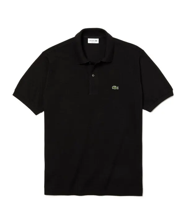 Lacoste Short Sleeve Polo Shirt - Black