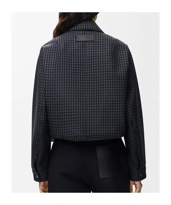 Loewe Drawstring Jacket In Wool