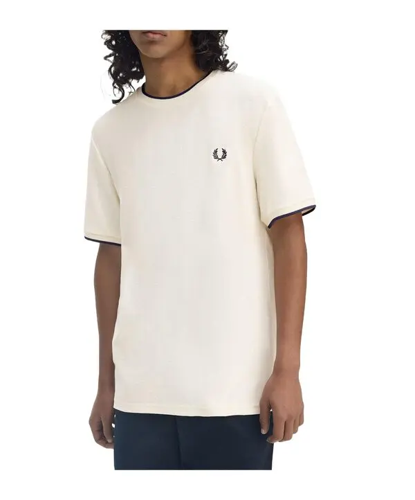 Fred Perry Tipped Crewneck Shortsleeve Tshirt
