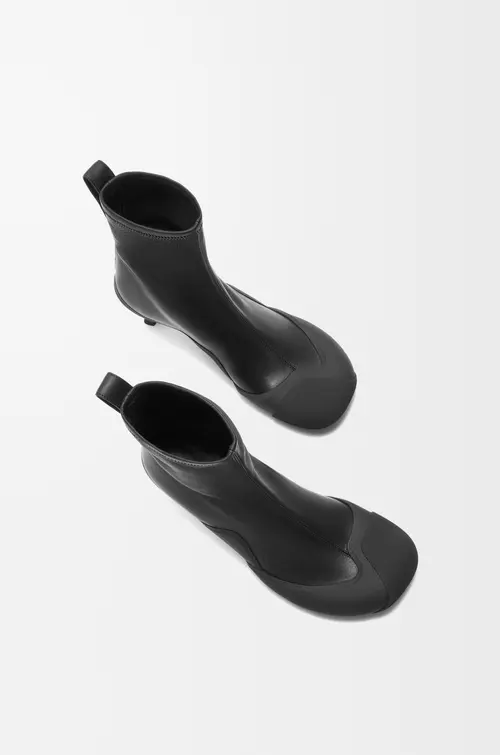 Loewe Dive Bootie In Stretch Calfskin