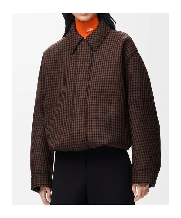 Loewe Drawstring Jacket In Wool