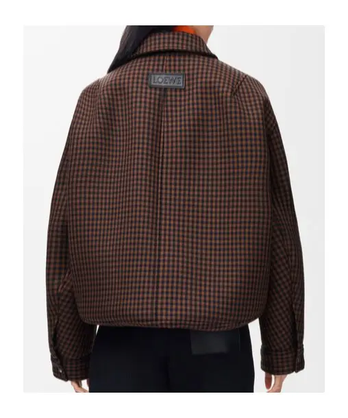 Loewe Drawstring Jacket In Wool