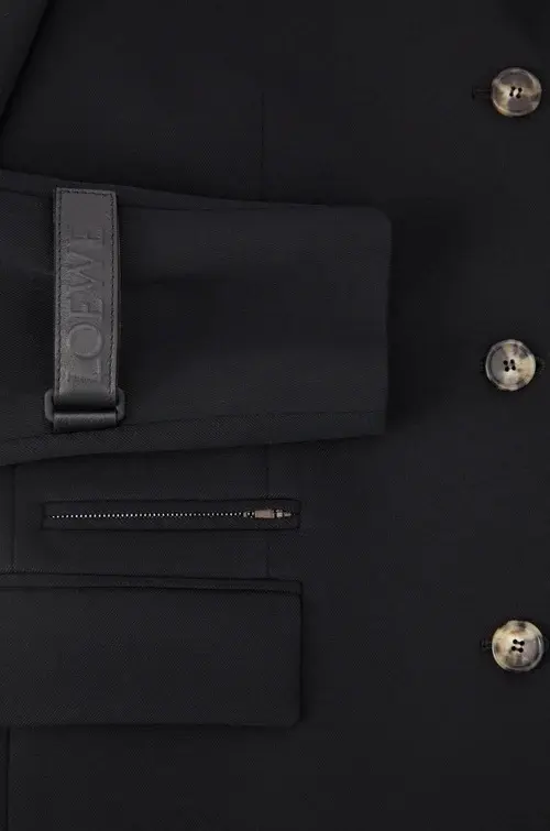 Loewe Jacket In Stretch Wool Blend