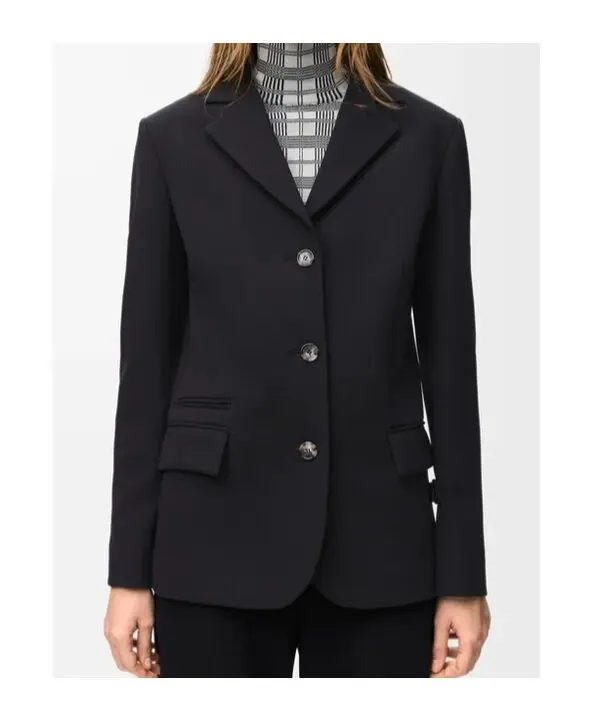 Loewe Jacket In Stretch Wool Blend