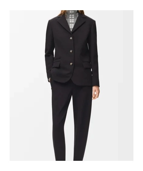Loewe Jacket In Stretch Wool Blend