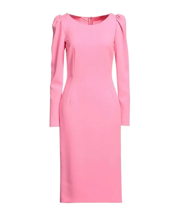 Dolce & Gabbana Solid-colored Bodycon Dress - Pink