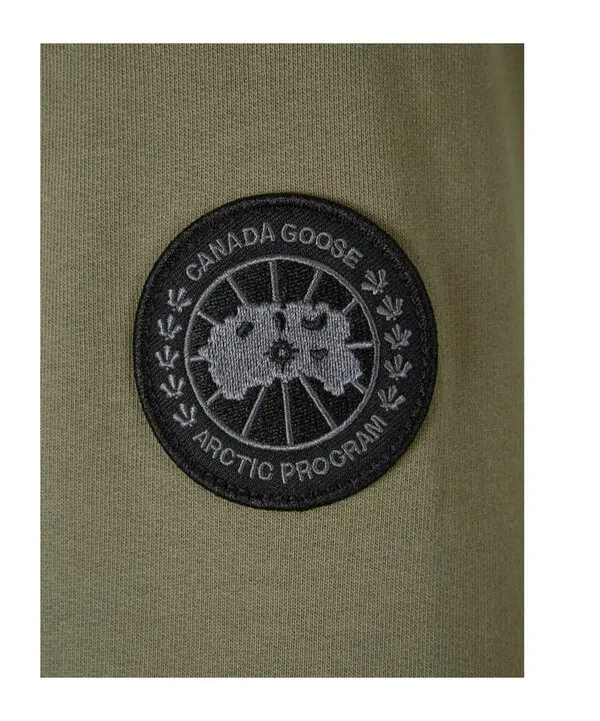 Canada Goose Logo Patch Crewneck Sweatshirt