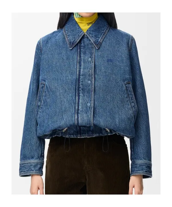 Loewe Drawstring Denim Jacket