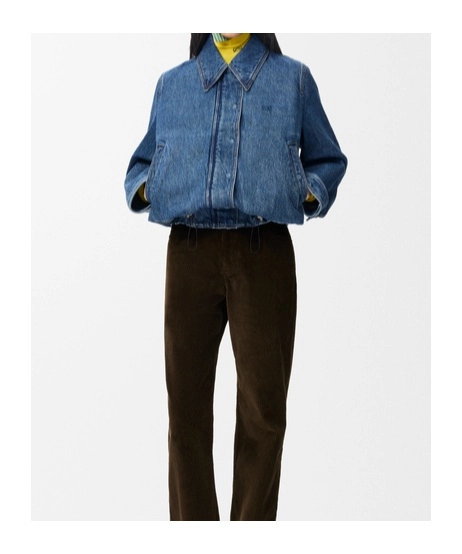 Loewe Drawstring Denim Jacket