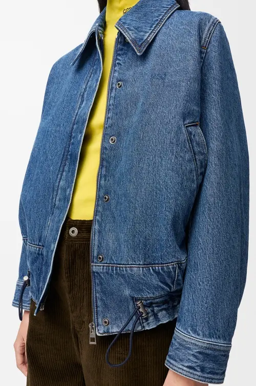 Loewe Drawstring Denim Jacket