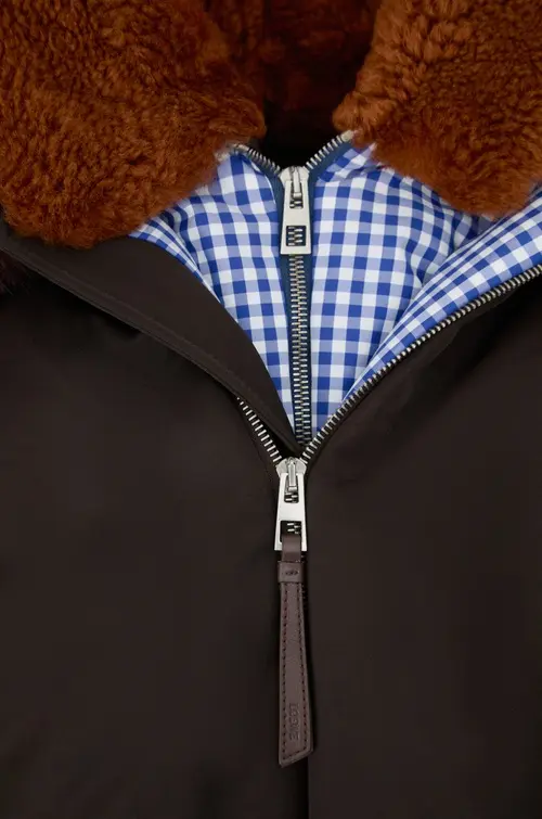 Loewe Bomber Jacket In Technical Shell