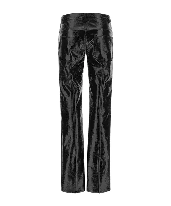 COURREGES Vinyl Straight-leg Trousers