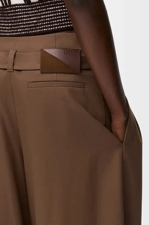 Loewe Trousers In Cotton