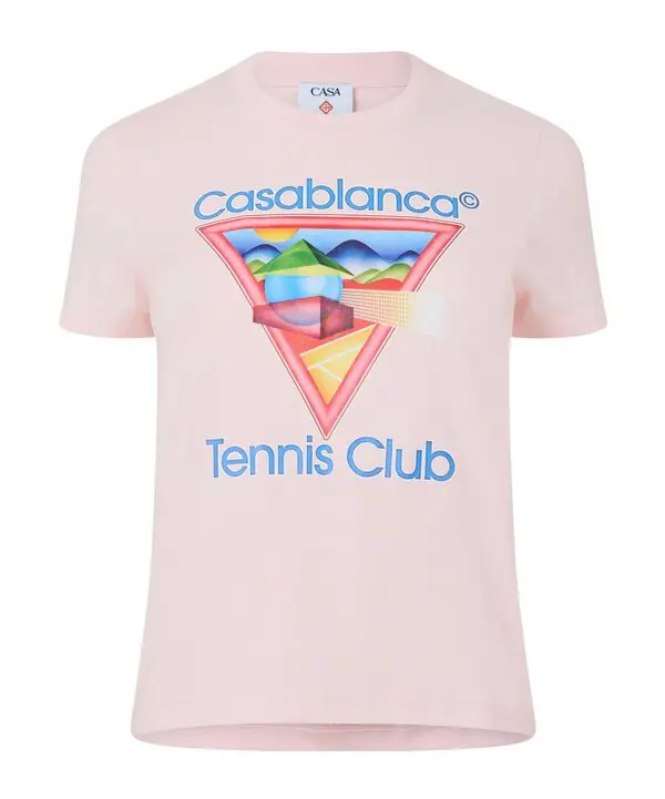 Casablanca Simple T-shirt - Pink