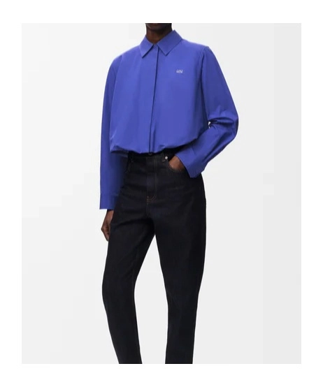 Loewe Cotton Shirt With Cinched Silhouette