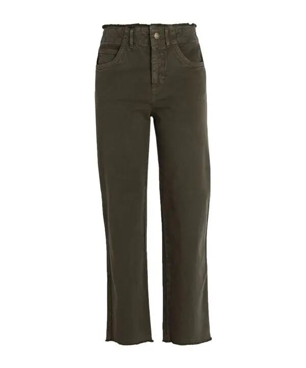 MAXCO. Solid-color Casual Trousers