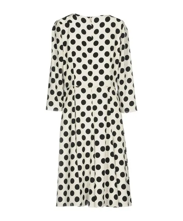 Dolce & Gabbana Dotted Satin Dress