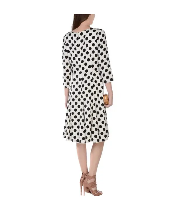 Dolce & Gabbana Dotted Satin Dress