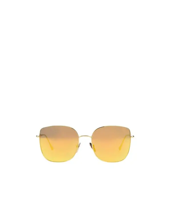 Isabel Marant Étoile Metal Square-framed Sunglasses - Gold
