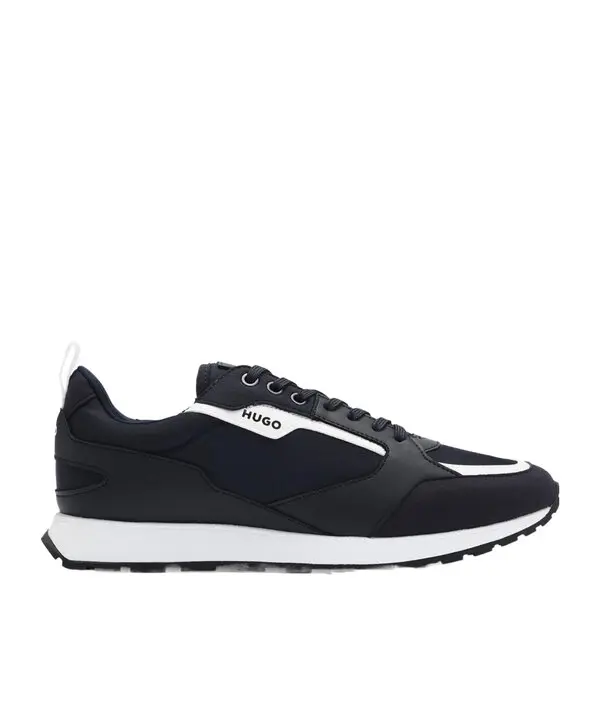 Hugo Boss Color Block Trainers - Blue