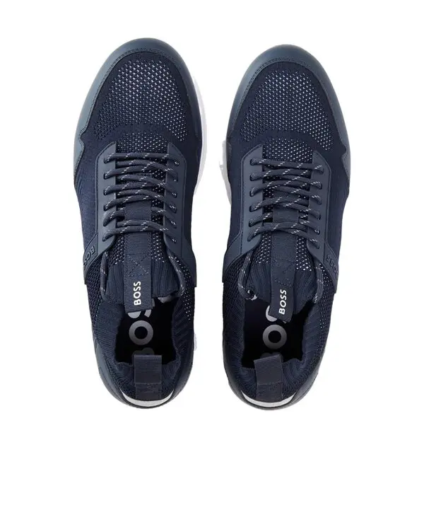 Hugo Boss Flyknit Mesh Trainer, Sockstyle Collar
