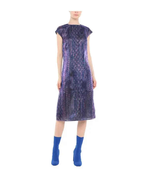 MAISON MARGIELA Short-sleeved Crew Neck Dress