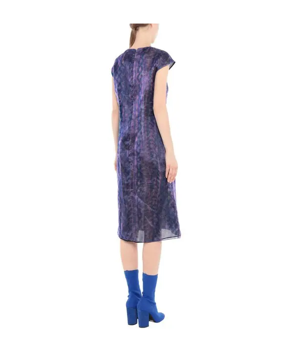 MAISON MARGIELA Short-sleeved Crew Neck Dress