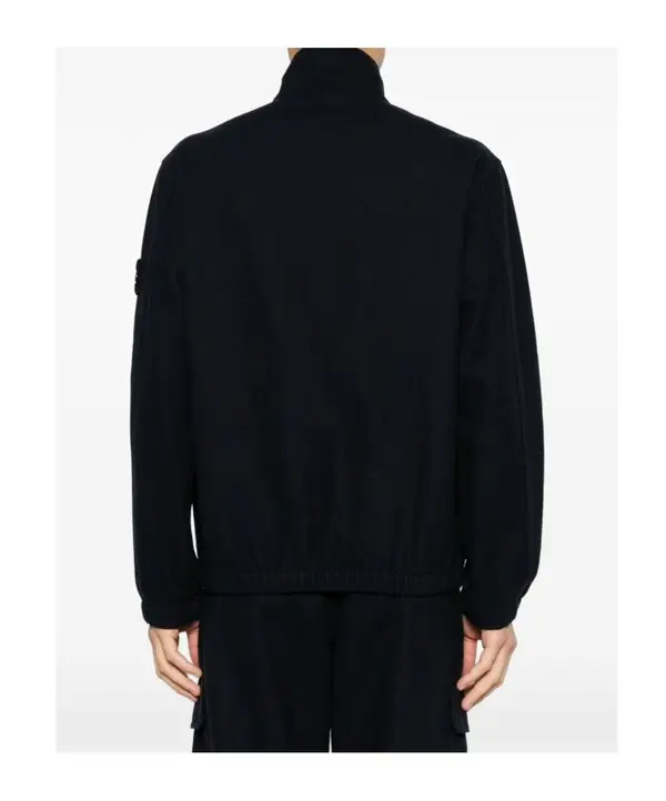 Stone Island Logo-patch Zip-up Jacket