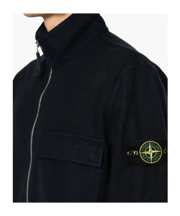 Stone Island Long Sleeve Zip Jacket
