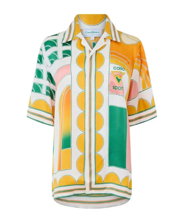 Casablanca Simple Shirt - Multicolor