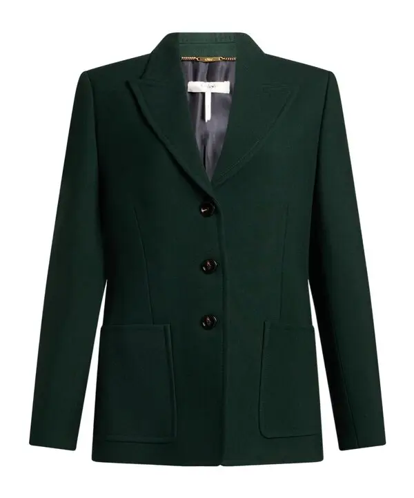 Chloé Wool Single-breasted Blazer
