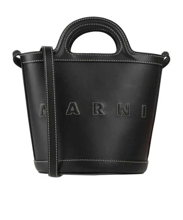 Marni Compact Bucket Bag - Black