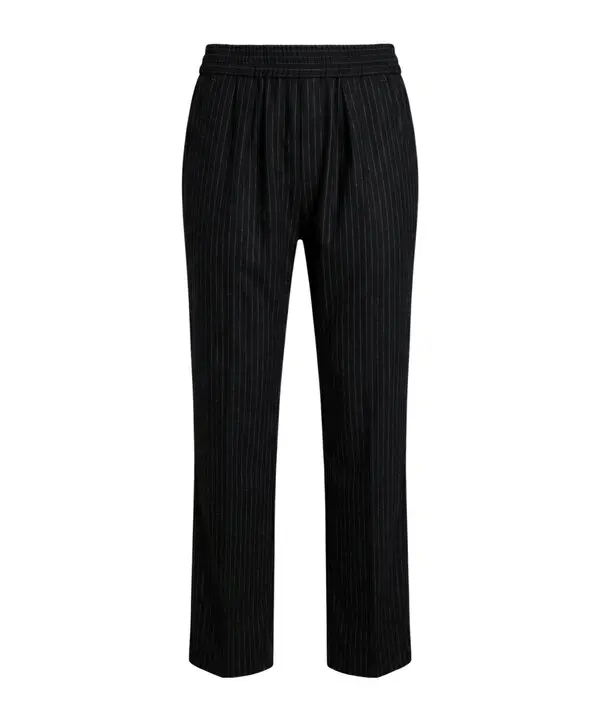 Isabel Marant Étoile Slim-fit Striped Dress Pants - Black