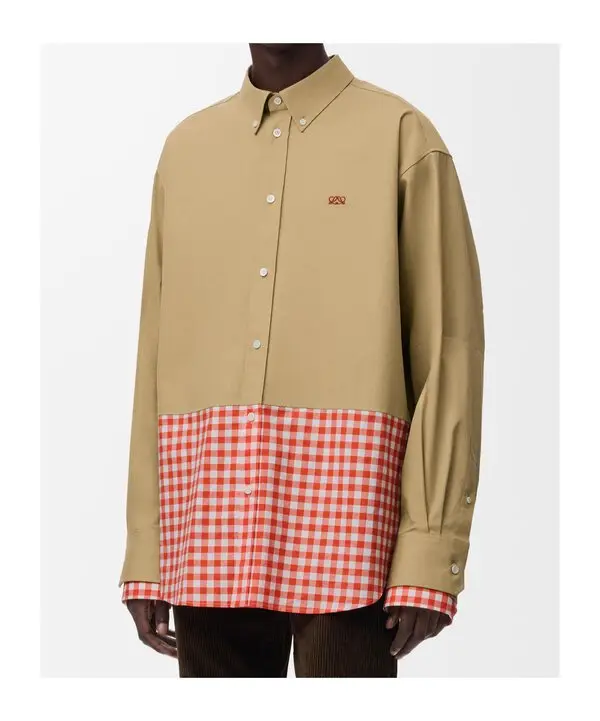 Loewe Shirt In Cotton Twill And Poplin