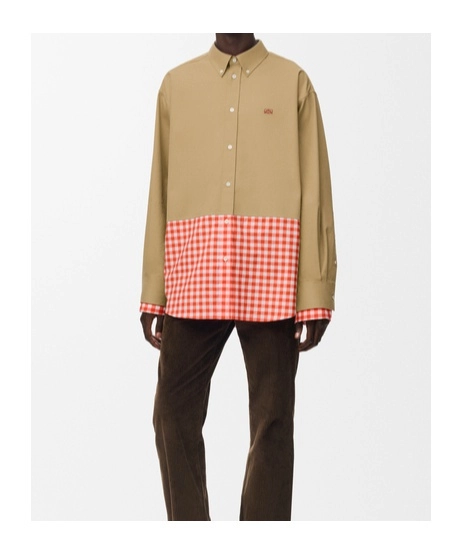 Loewe Shirt In Cotton Twill And Poplin