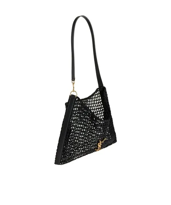 Saint Laurent Large Woven Tote Bag