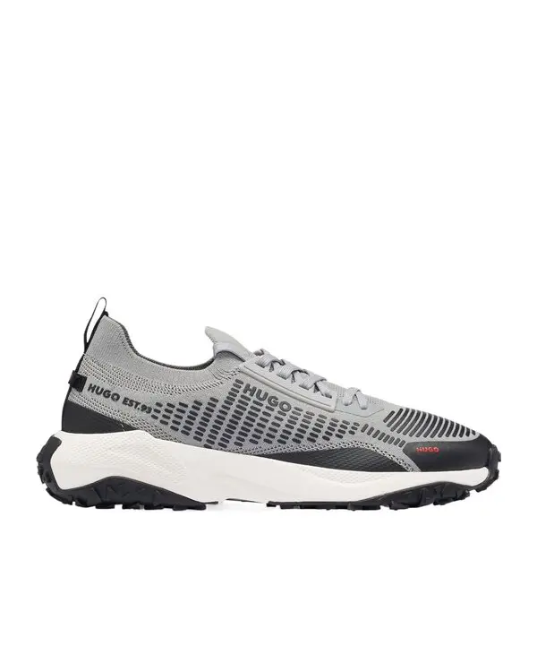 Hugo Boss Color Block Trainers - Grey