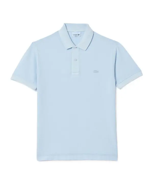 Lacoste Solid Color Polo Shirt - Blue