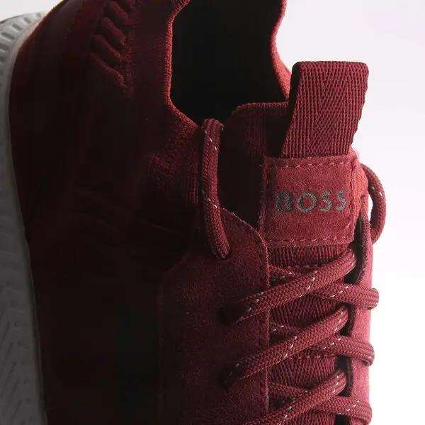 Hugo Boss Solid Color Tennis Trainers