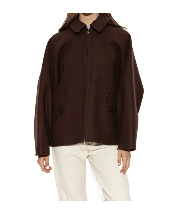 Burberry Long-sleeved Wool Jacket