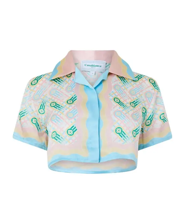 Casablanca Simple Shirt - Nude